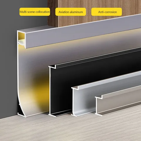 Buy Aluminum Alloy Embedded Skirting Wire Metal Embedded Skirting Wire ...