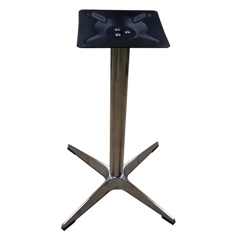Buy Aluminum Bases Table Base Unique Unique Design 4 Star Metal Table ...