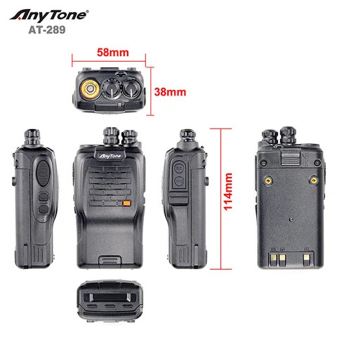 Buy Anytone At-298 Handheld Transceiver 7w Voice Prompt Vox Feature Two ...