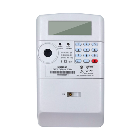 Buy Aps-single Phase Smart Prepaid Electricity Meter Remote For ...