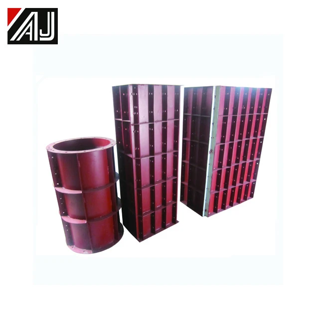 Buy Building Construction Steel Rammed Earth Formwork Circular Concrete ...