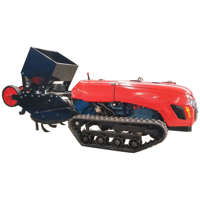 Buy China Remote Control Crawler Cultivator Lawn Mower Multifunctional ...