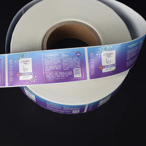 Buy Custom Private Cosmetic Bottle Logo Multi Layer Labels Sticker Medicine Textured Paper Label ...