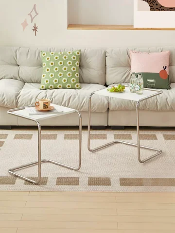 Buy Customized Modern Metal Iron Living Room Side Table Stainless Steel ...