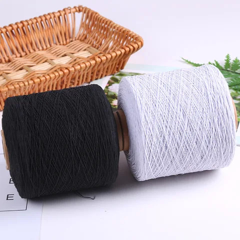 Buy Customized Polyester Spandex Latex Rubber Yarn Shirring Smocking ...