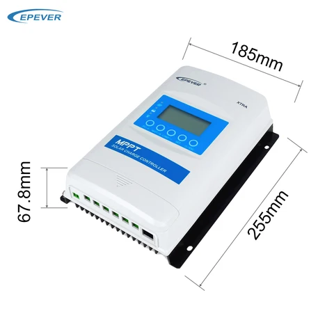 Buy Epever Xtra4210n G3 Common Negative 40a Solar Charge Controller For Batteries Off Grid Solar ...