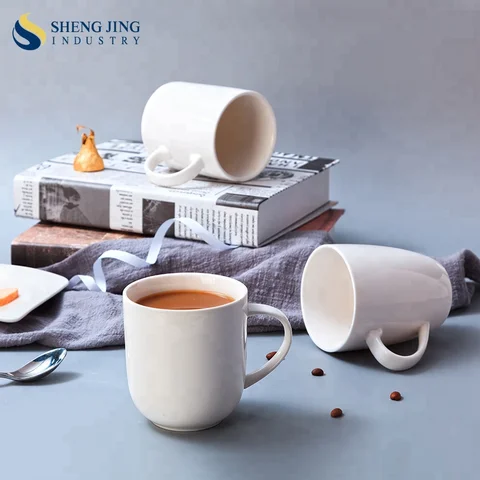 Buy Factory Moq 100 Pcs Logo Porcelain Blank Coffee Mug Custom from ...