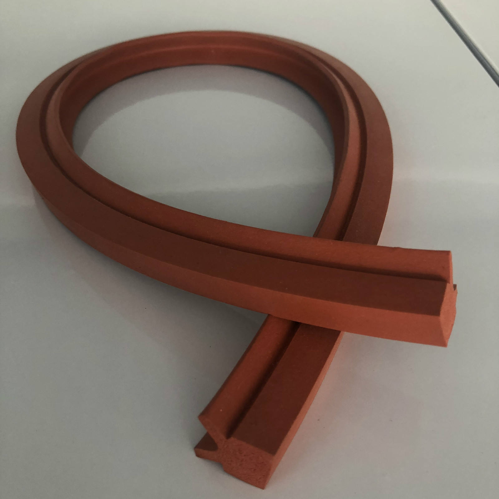 Buy Foamed Silicone Rubber Soft Sealing Strip Square Oblong Flat from ...