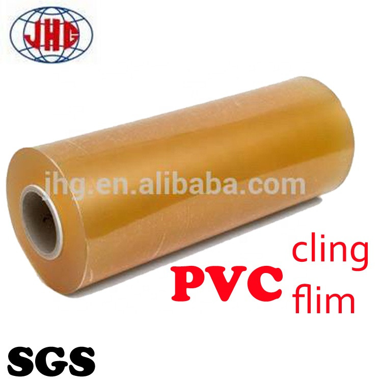 Buy Food Grade Safety Pvc Stretch Film Sun Wrap / Pvc Cling Film Wrap ...