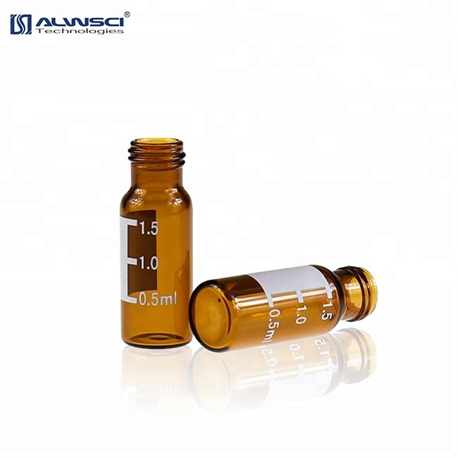 Buy Glassware Laboratory Flat Bottom Glass Amber Storage 9-425 2ml Hplc ...