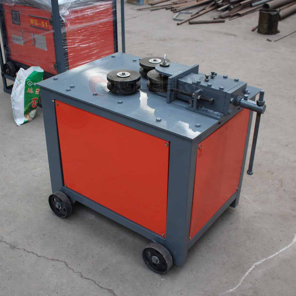 Buy Gwh-50/76/100 Model Angle Iron Bending Rolling Machine Steel Tube ...