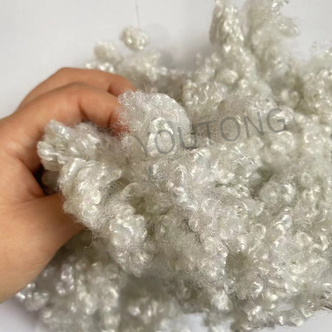 Buy High Quality Raw White Recycle Polyester Staple Chemical Fiber 15d ...