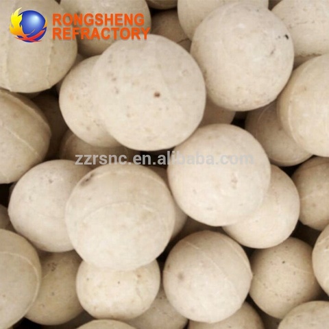 Buy High Temperature Resistance 65% Alumina Ceramic Fire Balls Heat ...