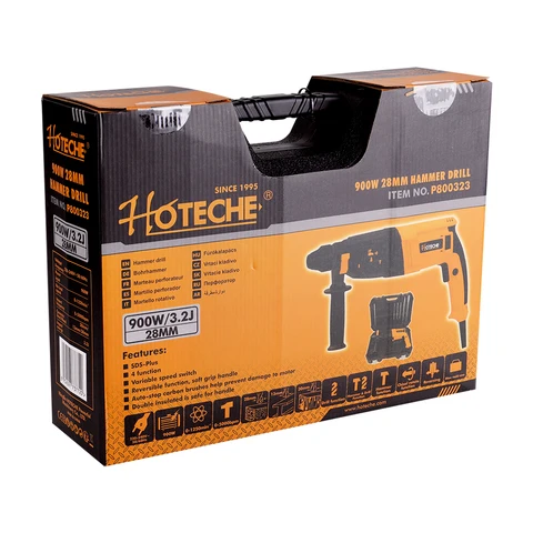 Buy Hoteche 850w 28mm Hammer Drill from Ningbo Genin Industrial Co ...