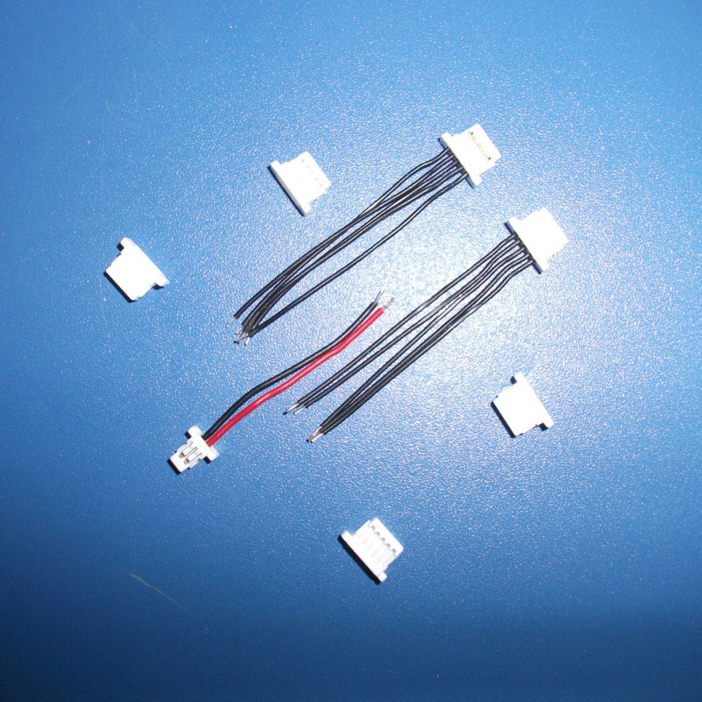 Buy Jst 1.0mm Pitch Connector 3-pin Connector Shr-02v-s-b Electrical Wiring Harness from ...