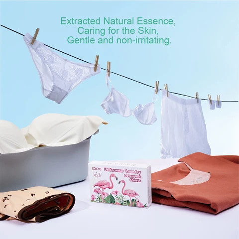 Buy Kelee Underwear Disposable Laundry Paper Sheet Natural Fragrance ...