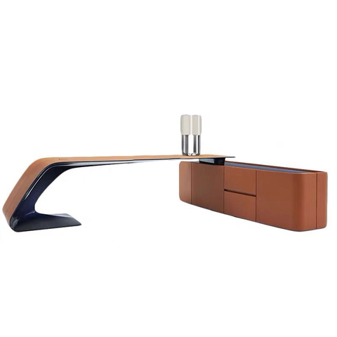 Buy L Shaped Branded Chairman Office Desk Executive Modern Manager Desk ...