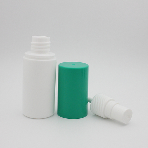 Buy Lateral 30ml Spray Packaging Bottle For Pharmaceutical Blue Big Cap ...