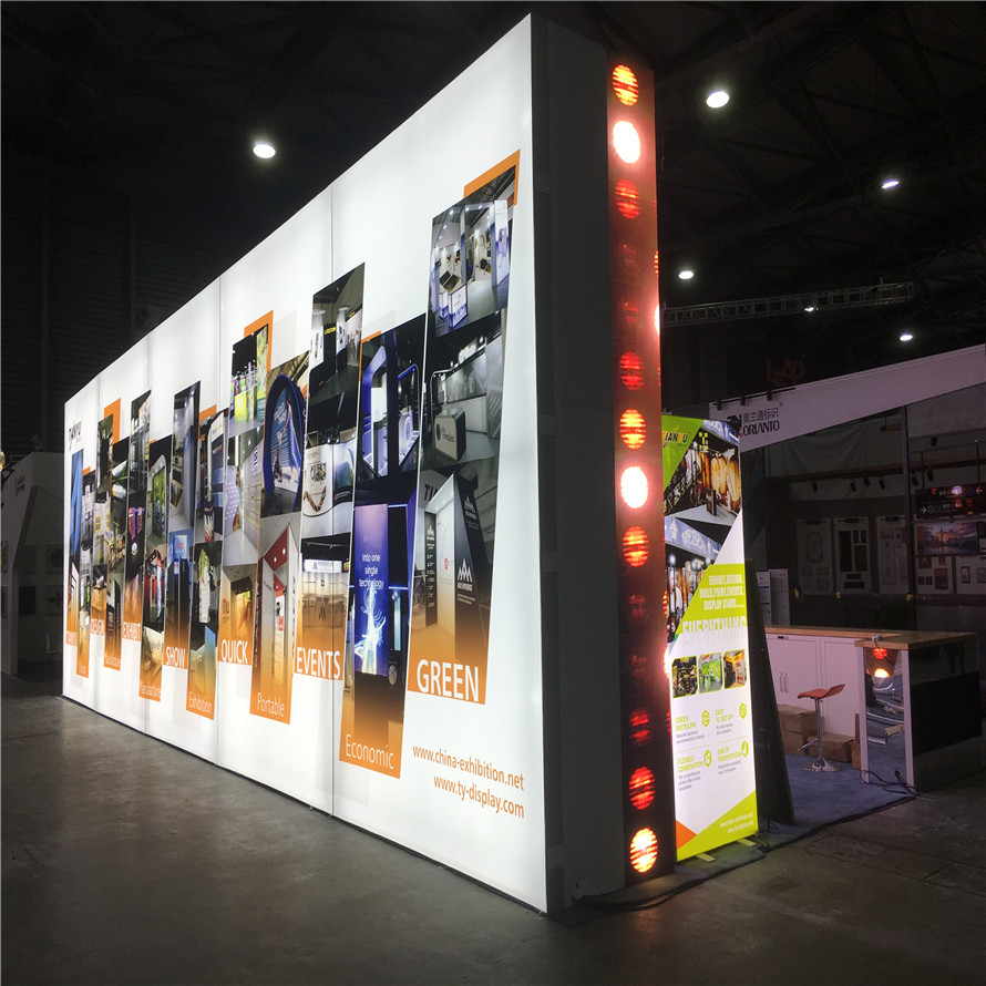 Buy Led Screen Exhibition Booth Modular Seg Trade Show Booth from ...