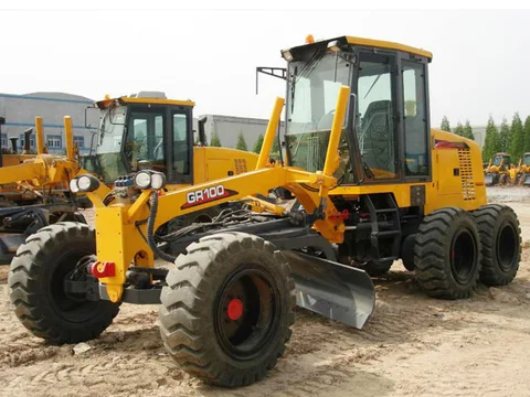 Buy Mini Road Grader 100hp Motor Grader Gr100 Double Cylinder Drive ...