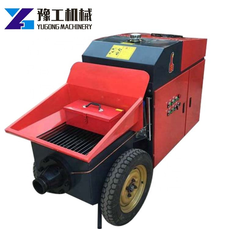 Buy Minle 20m3/h Diesel Engine Concrete Trailer Pumps/small Concrete ...