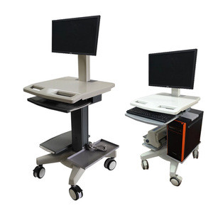 Buy Mobile Hospital Laptop Workstations Doctor Trolley Office Computer ...