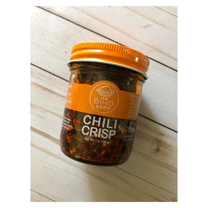 Buy Mr Bing Chili Crisp Chili Sauce Glass Bottles Condiments Set from ...