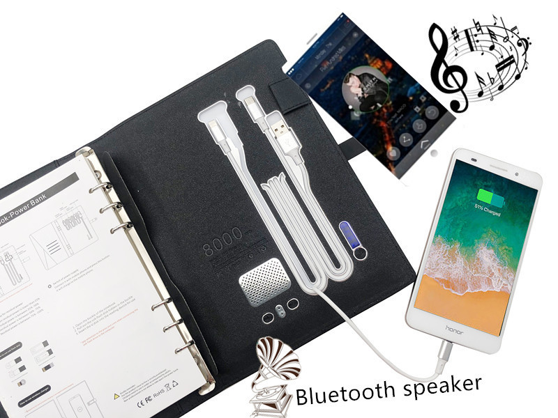 Buy Notebook Diary With Power Bank Wireless Usb Flash Drive from ...