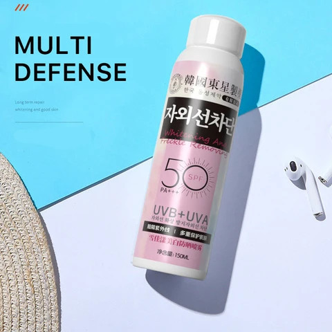 Buy Ovilz Spf 50 Cream Flat Oval Tube Korean Sunscreen Face Lotion Long ...