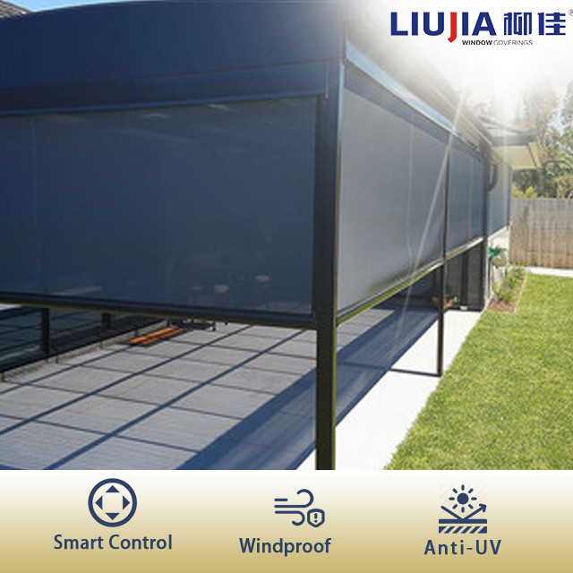 Buy Patio Sun Shade Waterproof, Motorised Motorised Mortorize Exterior ...