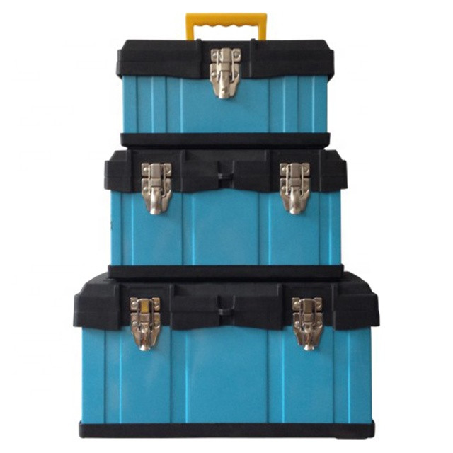 Buy Portable Utility Plastic Tool Box Set Organizer Tool Case Storage ...