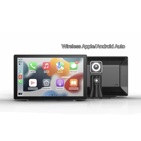 Buy Qsf New 9 Inch Car Radio Touch Screen Wireless Android Auto Dual ...