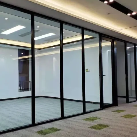 Buy Rg83 New Design Customization Closed Private Soundproof Glass Wall ...