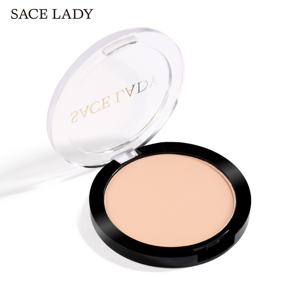 Buy Sace Lady Face Powder Lightweight Matte Makeup Pressed Powder ...