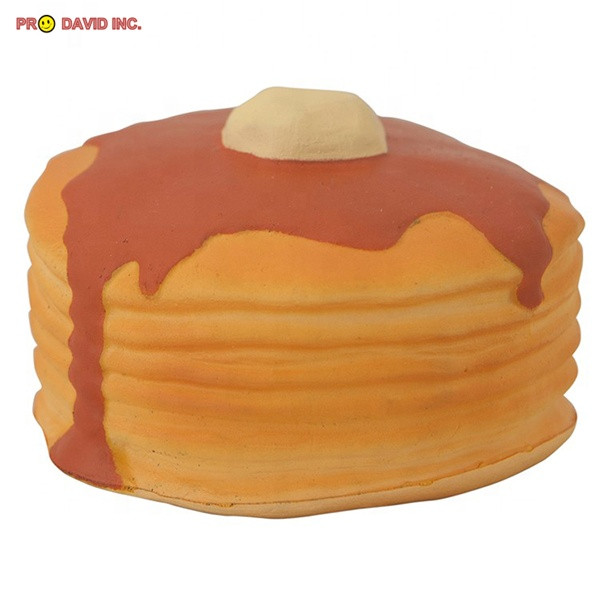 Buy Soft Squishy Pu Stack Of Pancakes Shaped Foam Toys Stress Ball ...
