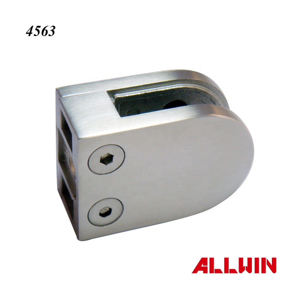 Buy Stainless Steel Flat Base Security Plate Glass Clamp from ALLWIN ...