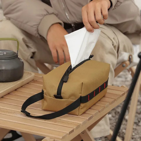 Buy Tactical Hanging Tissue Bag, Multi-functional Camping Oxford Cloth ...