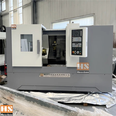 Buy Tck50 Horizontal Cnc Lathe Turning Machine 12-station Servo Turret ...
