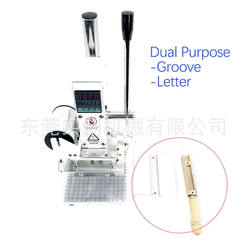 Buy The Desktop Mini Hot Stamping Machine With T Slot And Type Mould ...