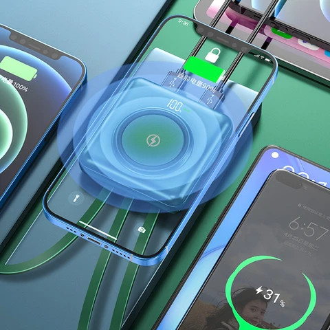 Buy The Wireless Charging Bank Comes With A Line Portable Fast Charge ...