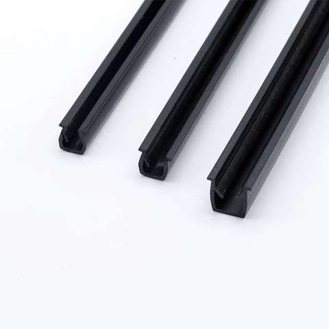 Buy U Shape White Pvc Plastic Cover Strip,u Shaped Plastic Profiles ...