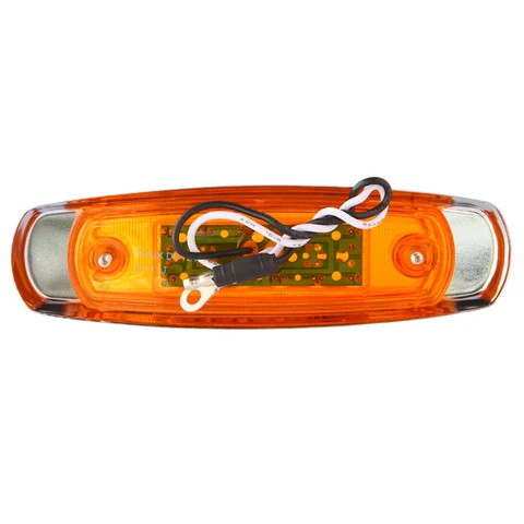 Buy Waterproof Ip 67 12 High Power Led Amber Red Automlamp Front Rear ...
