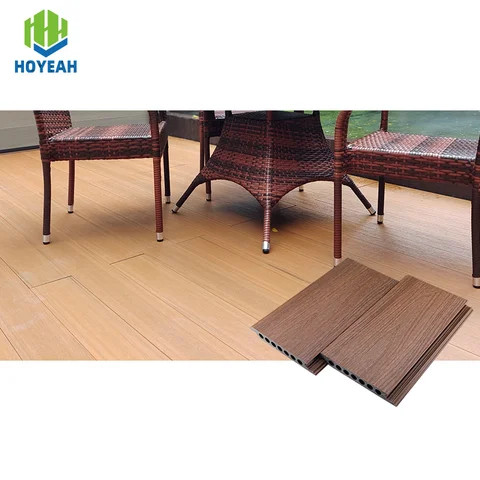 Buy Wpc Gapless Decking Seamless Wood Plastic Composite Deck Co-extruded Outdoor Waterproof ...