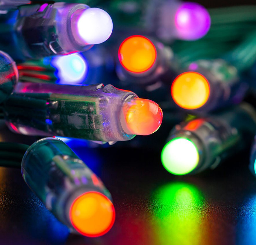 Buy Ws2811 Bullet Led Pixel Light Controller 12v Input 18awg Wire Ip68 ...