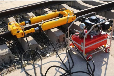 Buy Yls-900 Hydraulic Rail Stretching Machine Rail Tensor Railway ...
