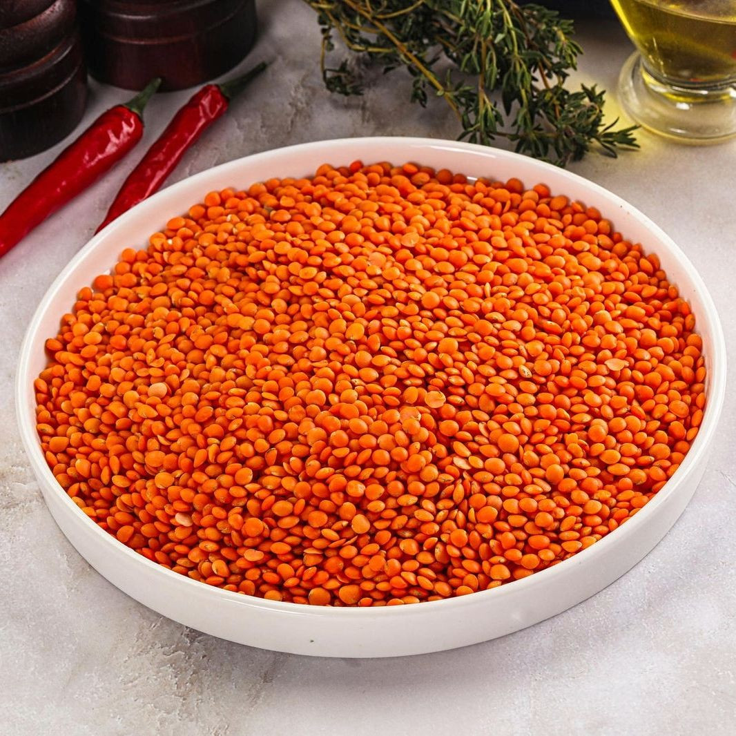 Buy Top Quality Red And Green Lentils For Sale / Canadian Red Split ...