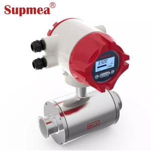 Buy Milk Flow Meter Sanitary Electromagnetic Flowmeter For Food ...