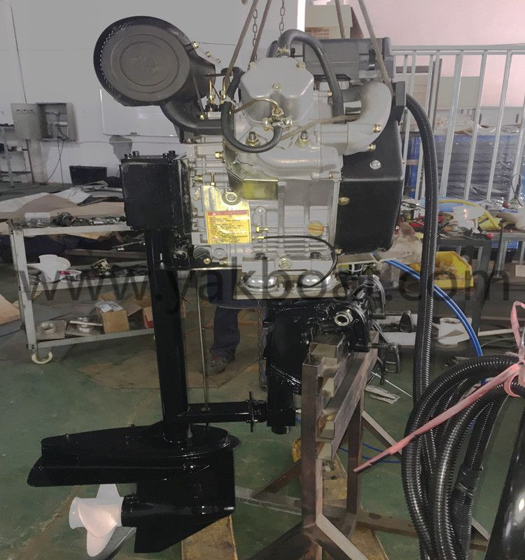 Buy New 30 Hp Diesel Outboard Marine Engine Double-cylinder Air-cooled ...