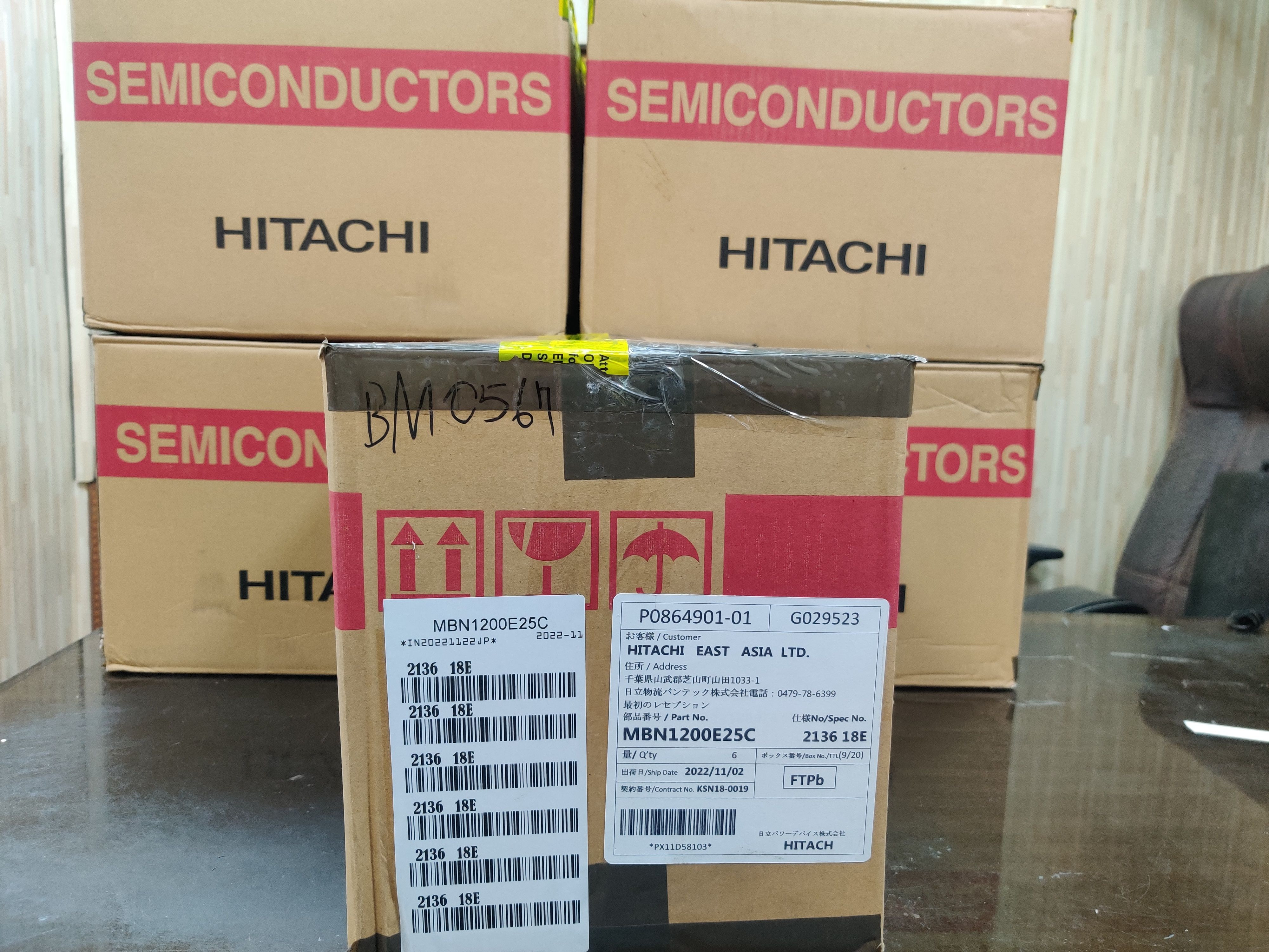 Buy Mbn1200e25c, Hitachi Igbt Code- 41a296305ecp1 from RECTIFIER WORLD ...
