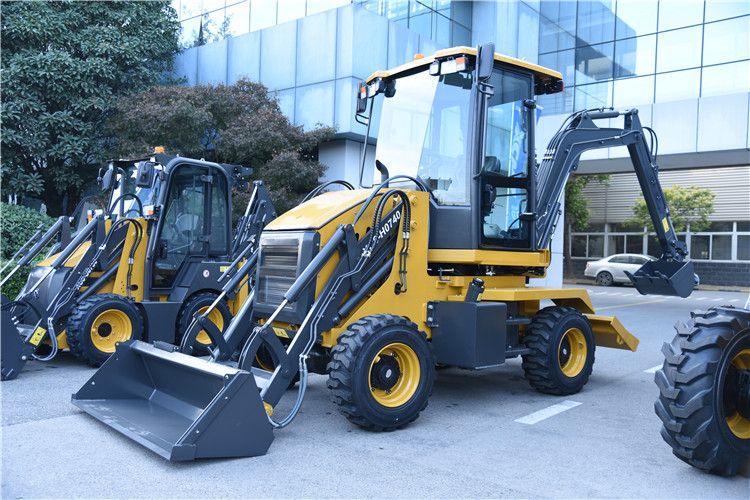 Buy Xcmg Official Xc8-h0740 Wheel Type Backhoe Mini Compact Backhoe ...